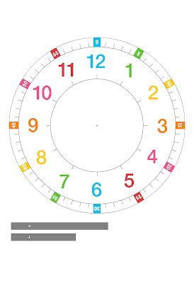 Manecillas De Reloj Para Imprimir