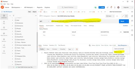 Export Of Graph Query Results Microsoft Qanda
