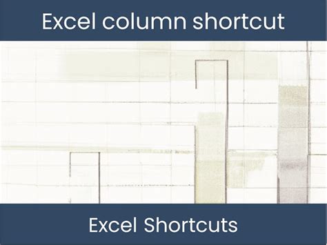 fast excel column insert shortcut learn now