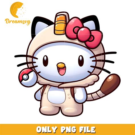 Hello Kitty Pokemon Png Costume Dreamsvg Store