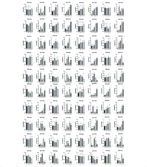 Deg Expression Levels In Pdpap Based On Rna Seq And Qrt Pcr