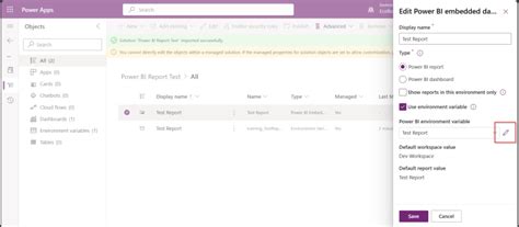 Use Environment Variable To Deploy Different Version Of Power Bi