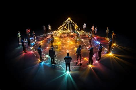 Premium Photo Networked Distributed Autonomous Organizations
