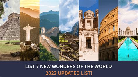 Ancient Wonders Of The World List