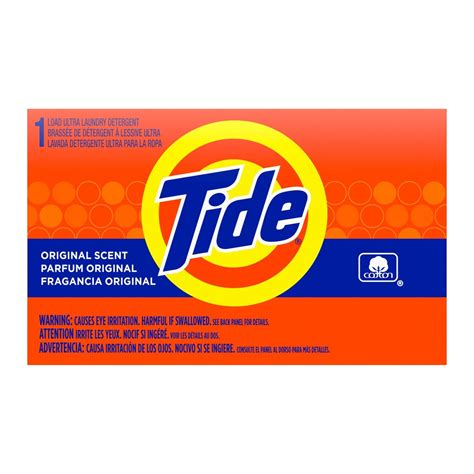 Tide Single Use Laundry Detergent Original Scent Zogics
