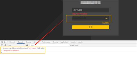 安全问题 Input 组件 Value 在控制台中显示明文问题 即使设置type Password · Issue 19959
