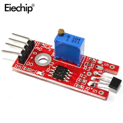 【happy One】5pcslot Ky 024 Linear Magnetic Hall Sensor Board Switch