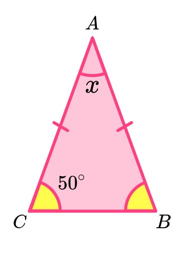 Isosceles Triangle Gcse Maths Steps Examples And Worksheet