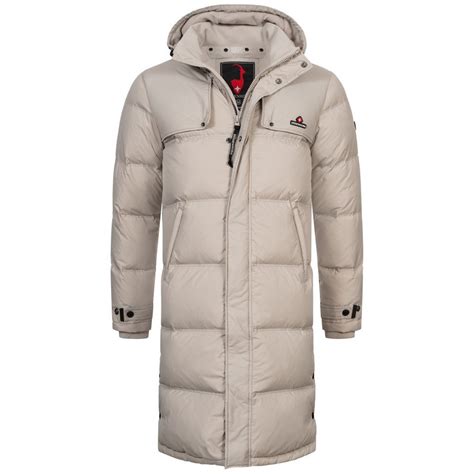 Höhenhorn Winterjacke Bannalp Herren Wintermantel Für Männer Daunen Puffermantel Lang