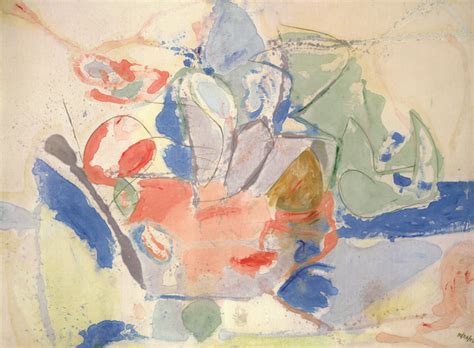 Helen Frankenthaler Mountains And Sea 1952 Artsy
