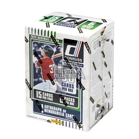 2025 Panini Donruss Baseball Hobby Blaster Box Steel City Collectibles