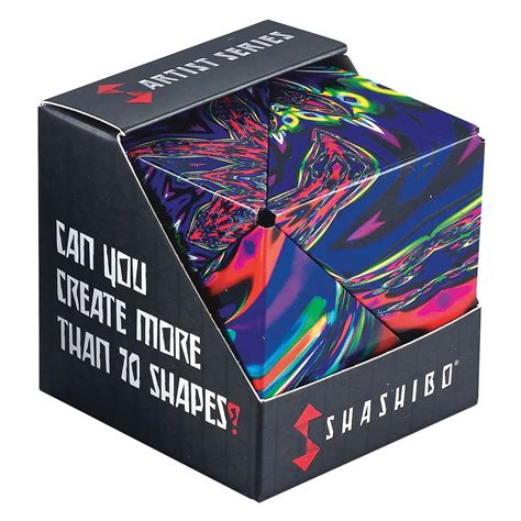 Shashibo Shape Shifting Box Patented Fidget Toy Shashibo Cube Magnet Fidget Toy Transforms