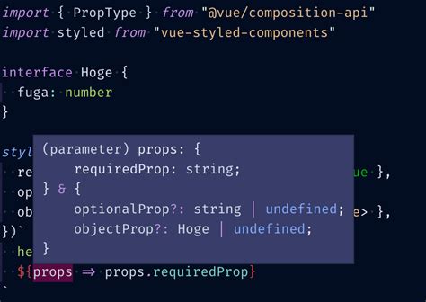 Typescript Support · Issue 49 · Styled Componentsvue Styled
