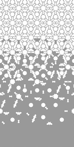 아라베스크 반복 벡터 테두리 회색 타일 분해기의 기하학적 하프톤 텍스처 기하 도형에 대한 스톡 벡터 아트 및 기타 이미지