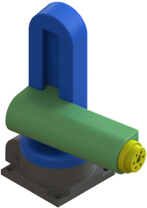 A Robot Of 4dof 2 Prismatic Joints And 2 Rotational Joints Base And Download Scientific