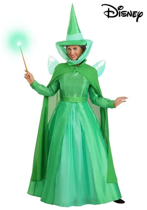 Womens Disney Sleeping Beauty Fauna Costume Disney Costumes