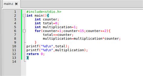 Write A C Program That Calculates And Prints The Sum And Product Of The Odd Integers From 1 To