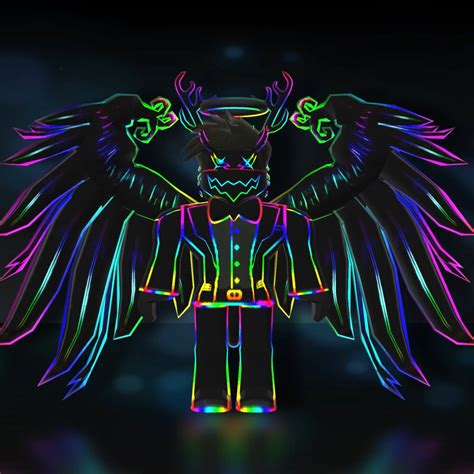 Cartoony Rainbow Shirt Roblox Template