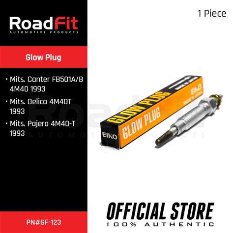 Roadfit Eiko Gf 123 Glow Plug For Mitsubishi Canter Fb501ab 4m40