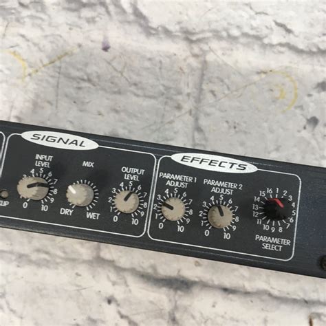 Peavey Deltafex Rack Effects Processor No Power Supply Evolution Music