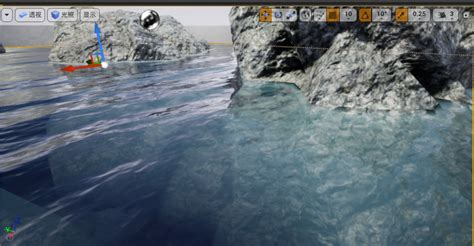 ue4 material 101学习笔记——23 29 水涟漪 水深 折射反射 gerstner海浪 波光焦散 泡沫 flowmap