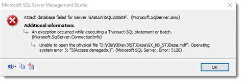 Genexus Re Problemas Con Kba Network Related Or Instance Specific Error Occurred While