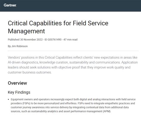 Gartner Critical Capabilities Wisdominterface