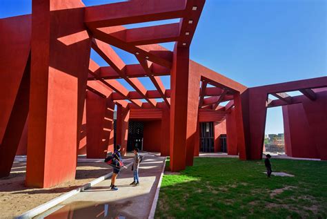 Sanjay Puri Architects Shade Walkways Of Rajasthan School In India