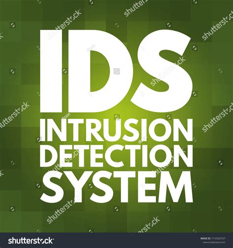 Ids Intrusion Detection System Device Software Stock Vector Royalty Free 1710320107 Shutterstock