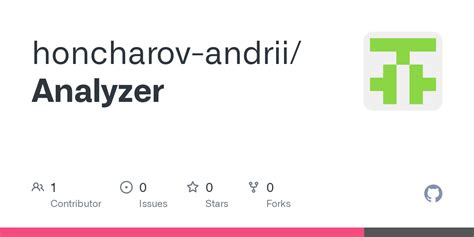 github honcharov andrii analyzer