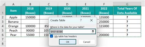 Structured References In Excel How To Create Use Turn On Off