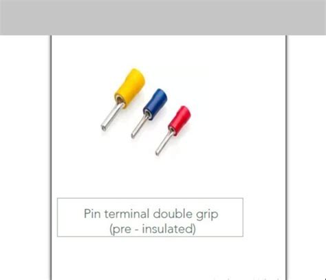 Pin Terminal Double Grip Insulated At ₹ 200pack In Mumbai Id