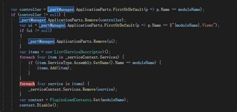Partmanagerapplicationpartsremovereleases The Current Assembly Related Services · Issue