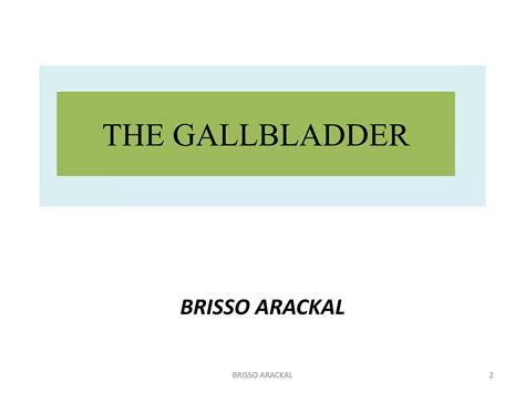 Gall Bladder Pdf