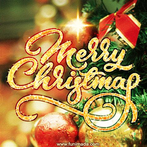 Gold Glitter Merry Christmas  Image Download On