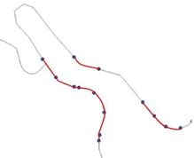 Creating Polyline Segments By Points In Maximum Distance To Each Other Along Another Polyline
