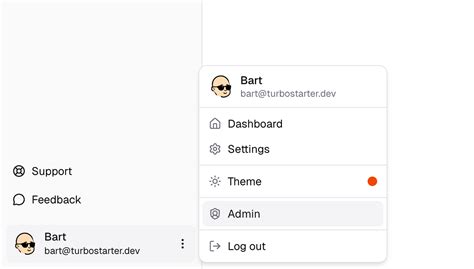 Admin Web Turbostarter
