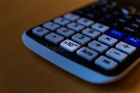 Key X10 Of The Keyboard Of A Scientific Calculator Stock Image Image Of Flat Money 124072003