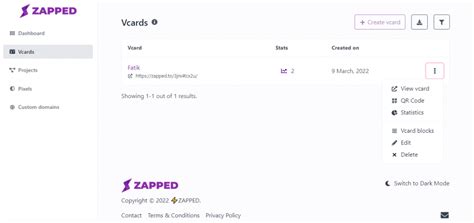 How To Generate VCard QR Code ZAPPED