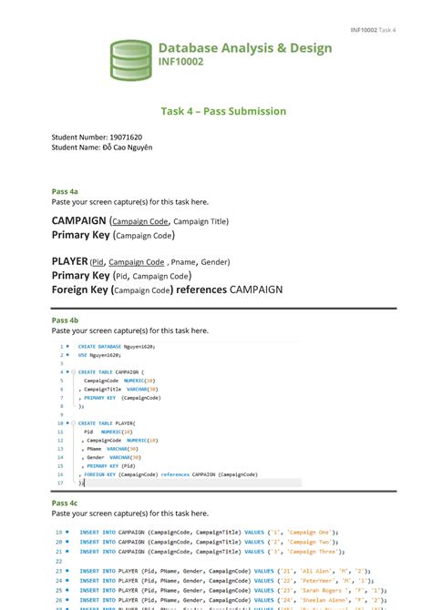 Topic 3 Pass Tasks Topic 3 Pass Tasks Task 4 Pass Submission