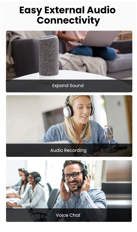 Ugreen Usb External Stereo Sound Card Mm Ido Lk