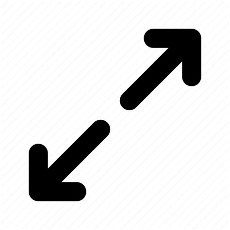 Expand Resize Screen Maximize Fullscreen Arrows Icon Download On