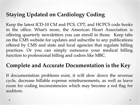 ppt prepare your cardiology practice with key cardiology coding