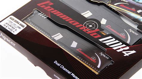 Apacer Commando Ddr4 3466cl18 18 18 42 16gb Kit Review Clockem Up