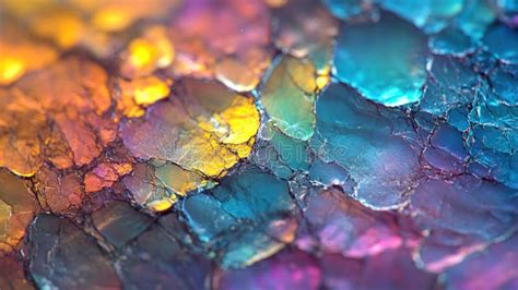 Colorful Fractured Surface Texture Stock Illustration Illustration Of Abstract Saturation