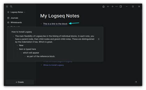 exploring pages links tags and block references in logseq wiredgorilla