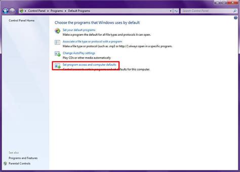 Choose Defaults For This Program Checkboxes Grayed Out Windows 7 Forums