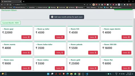 Business and personal expense tracker Using react js - YouTube