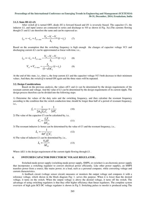 High Step Up Switched Capacitor Inductor Dc Voltage Regulator Pdf