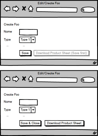 Usability Performing Actions On Unsaved Data User Experience Stack Exchange